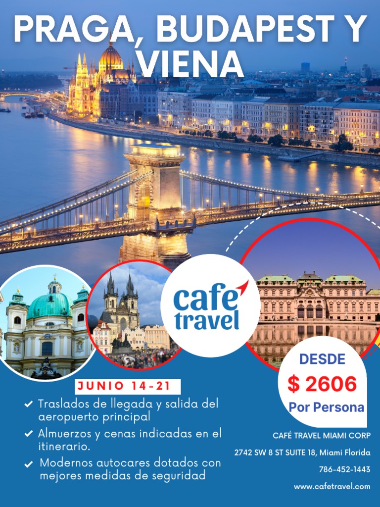 Praga Budapest Viena-Flyer | PDF