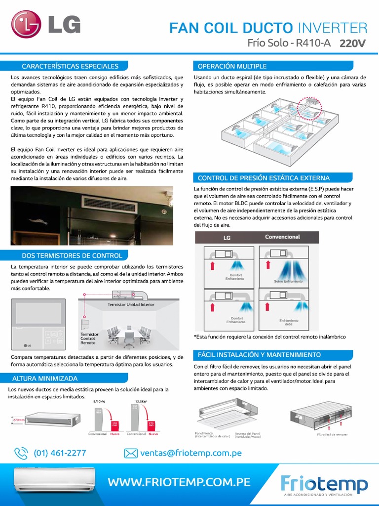 Fan Coil LG | PDF