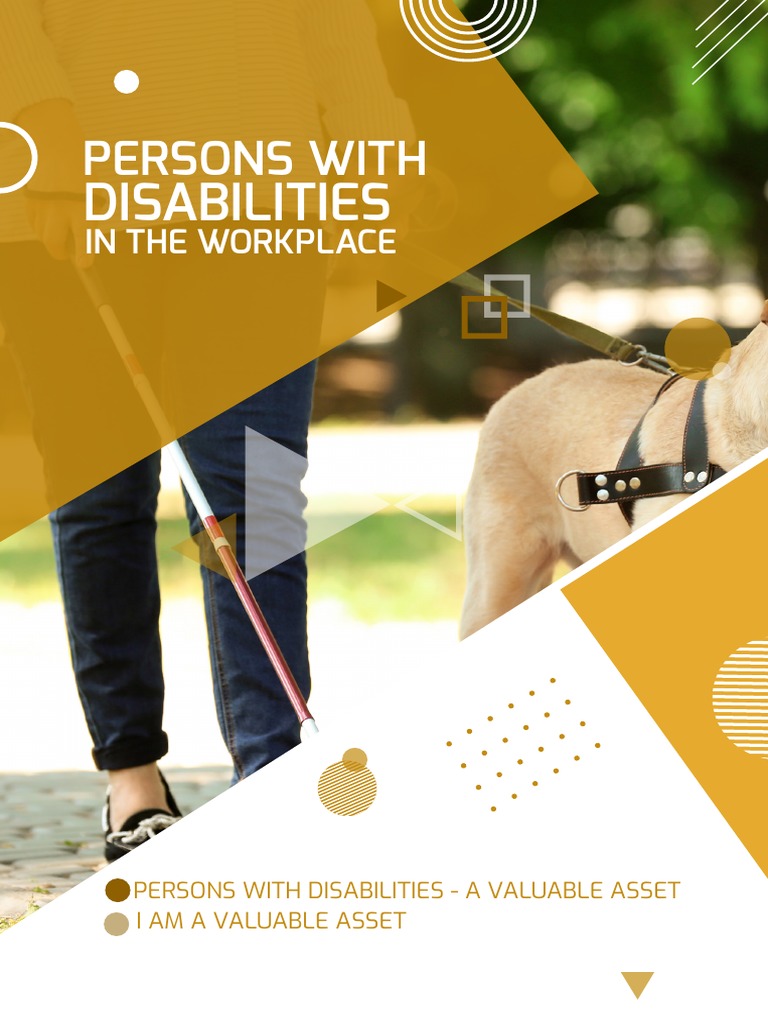 Persons With Disability in The Workplace | PDF | Employment | Accessibility