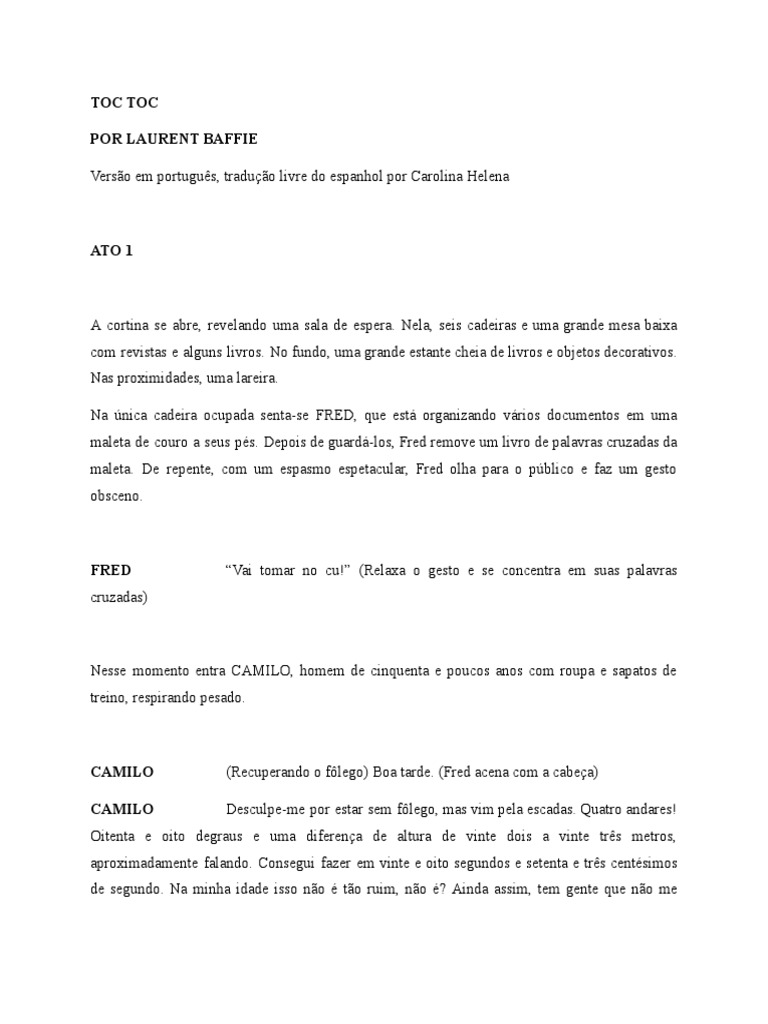 Toc Toc - Port V1 | PDF