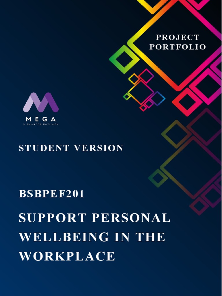 BSBPEF201 Project Portfolio 2 | PDF | Well Being | Employment