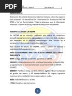 ComoLEER Un Metar | PDF | Ramas de meteorología | Nubes, Niebla Y ...