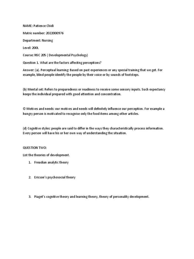 Patience Chidi Assignment | PDF