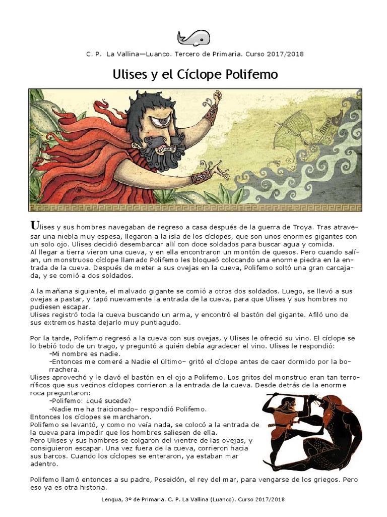 Ulises Polifemo | PDF | Odiseo
