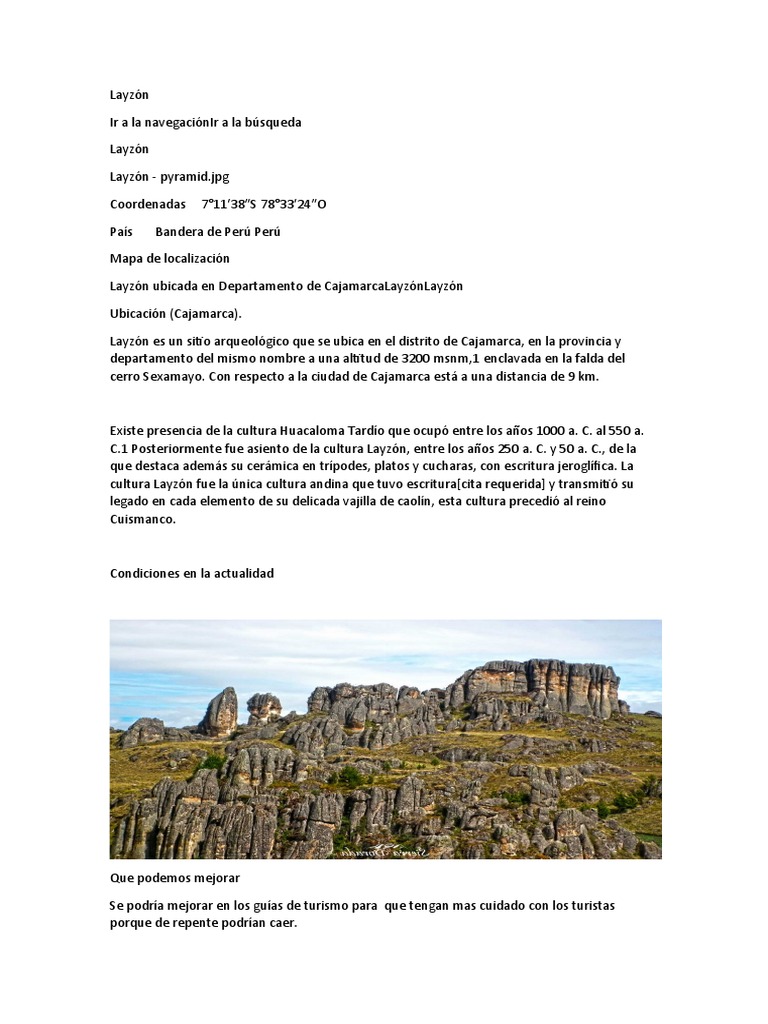 Layzón | PDF | Historia