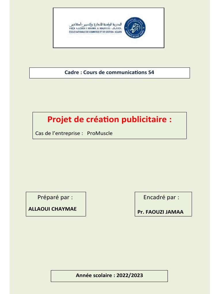 Page de Garde | PDF