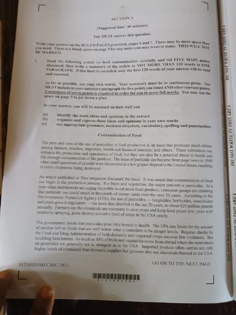 EngA 2023 May P2 | PDF