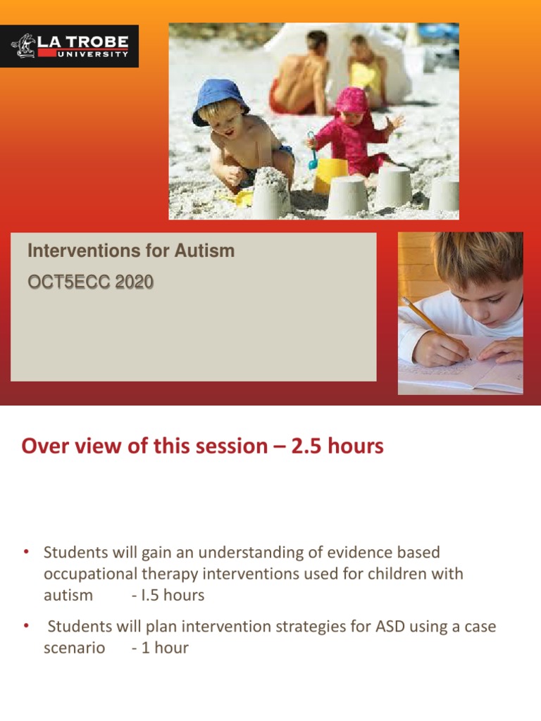 OT Interventions For ASD | PDF | Autism Spectrum | Occupational Therapy