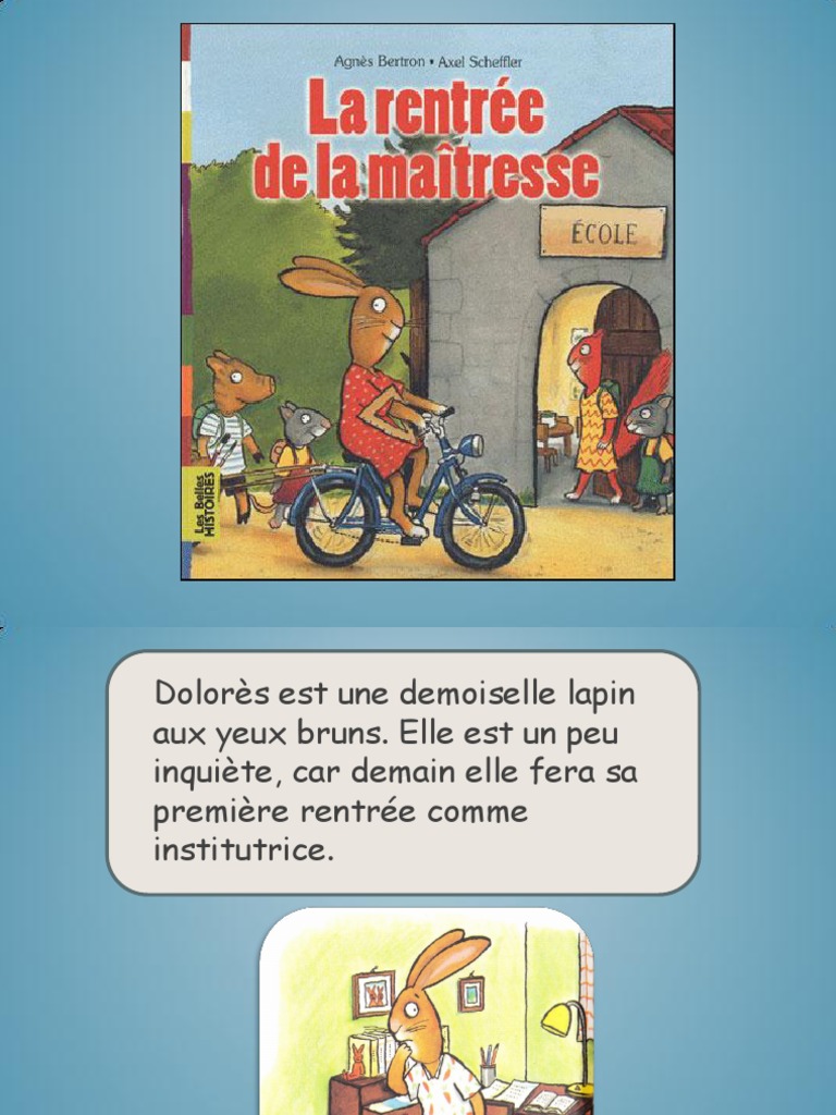 La rentrée de la maîtresse | PDF