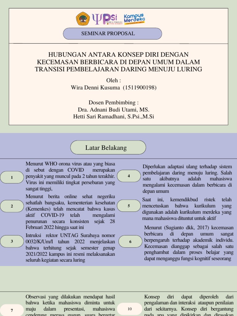 Pesentasi Sempro Wira | PDF