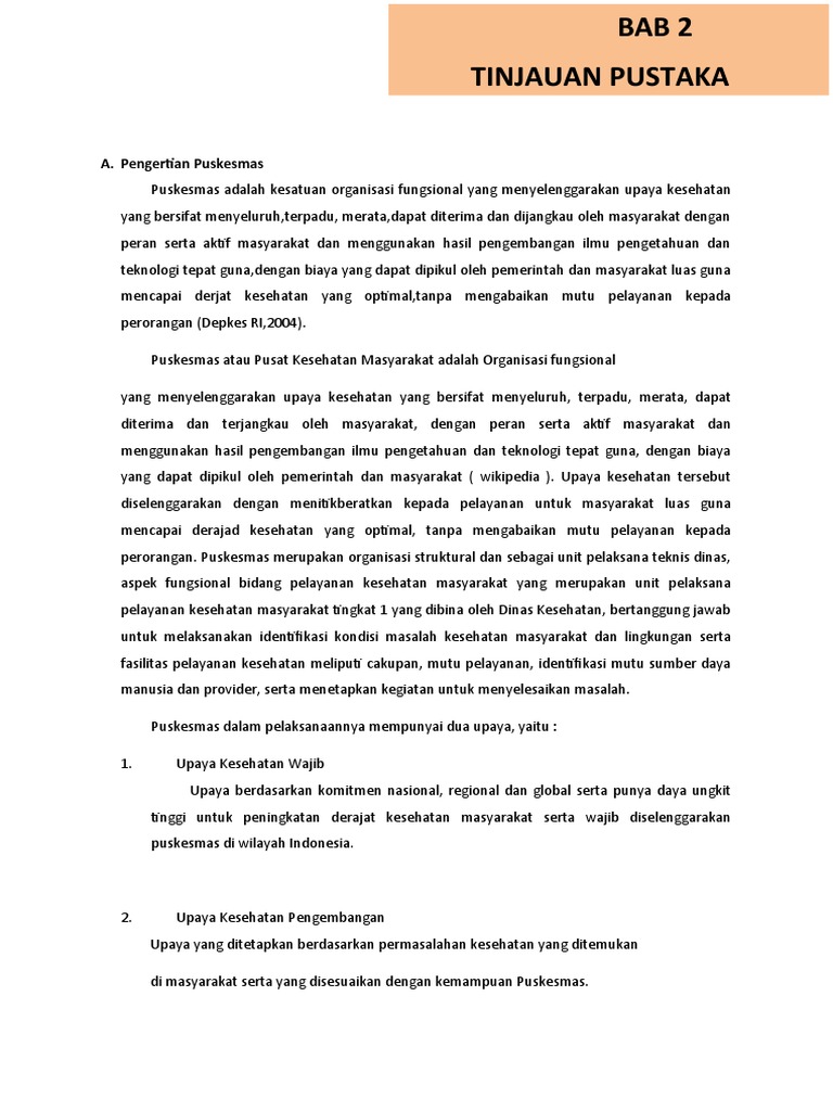 Ruk Pustu Tinjauan Pustaka | PDF | Kesehatan Holistik