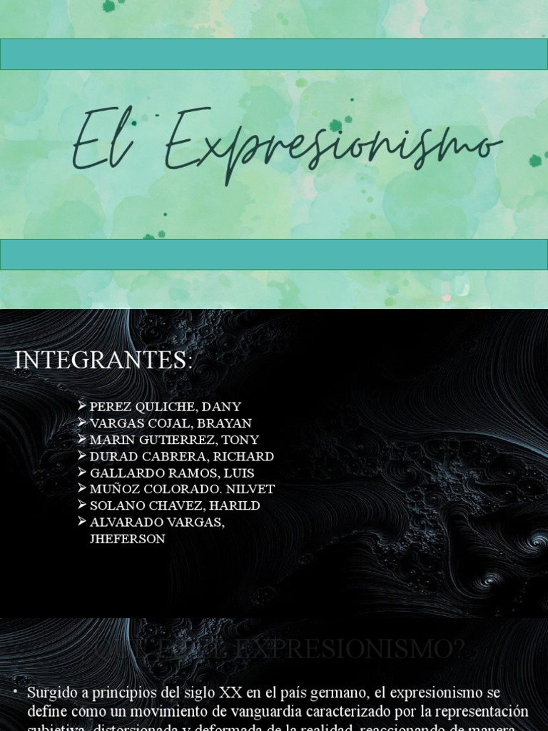 Introducción al Expresionismo Artístico | PDF