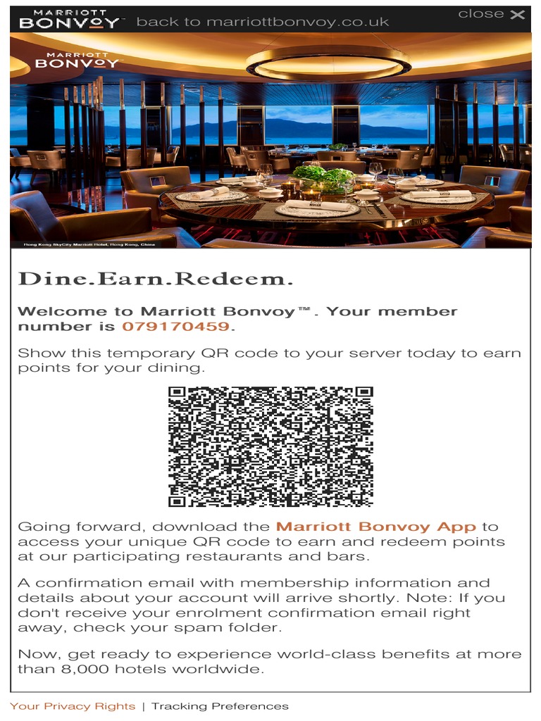 Join Marriott Bonvoy | PDF