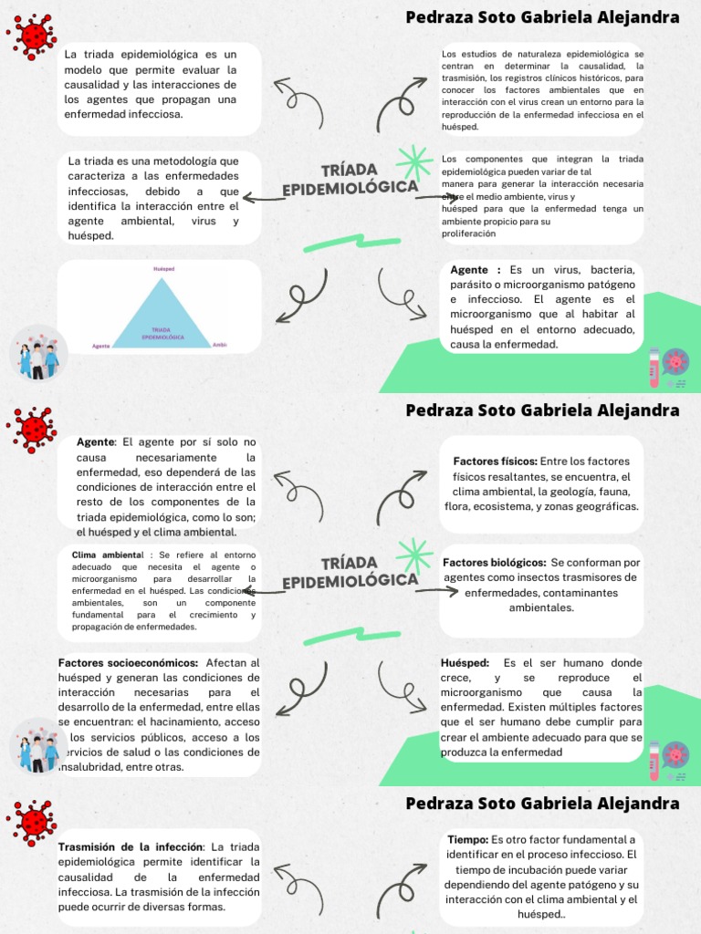 Triada Epidemiológica Pedraza Soto Gabriela Alejandra | PDF | Infección ...