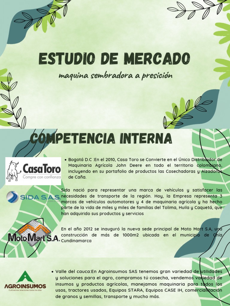Estudio de Mercado | PDF