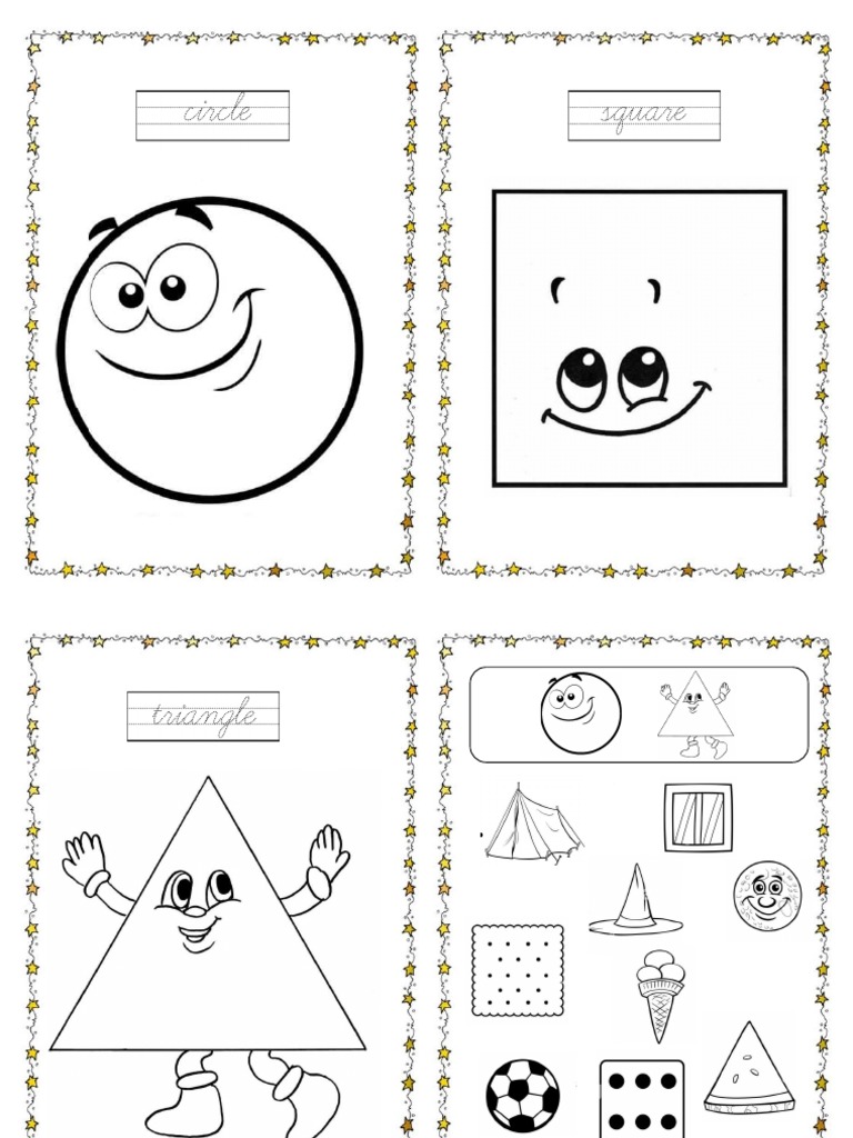 Unit - 3 - Ingles - 5 The Shapes | PDF