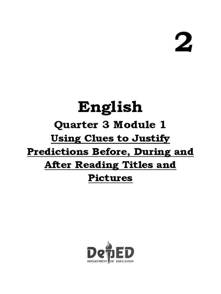 English 2-Quarter 3-Module 1 | PDF