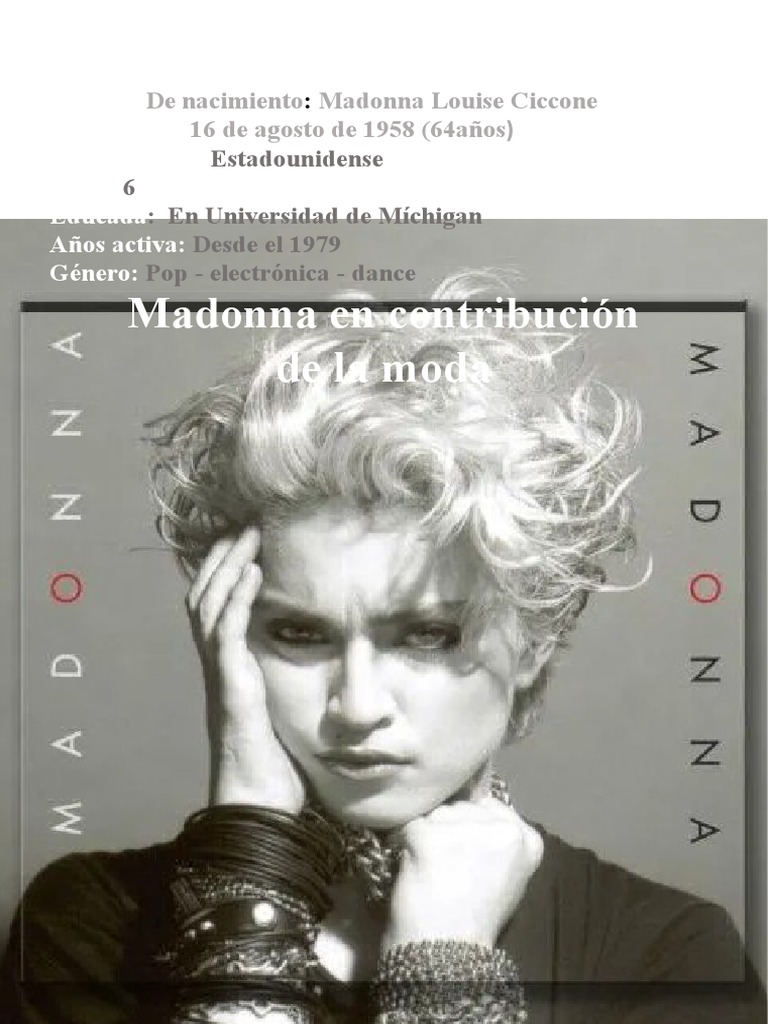 Madonna | PDF