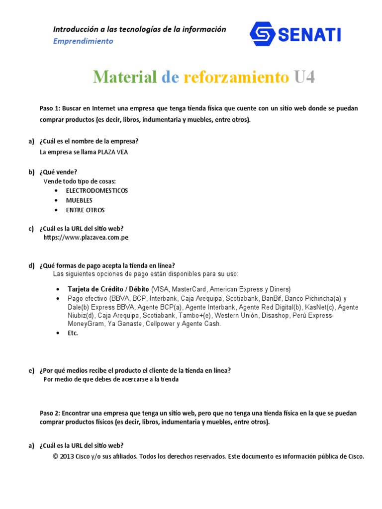 Material de Reforzamiento U4 | PDF | Informática