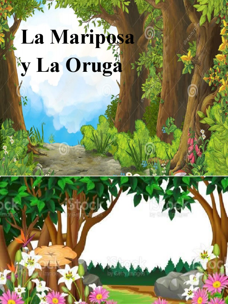 La Oruga y la Mariposa: Un Cuento de Cambio | PDF
