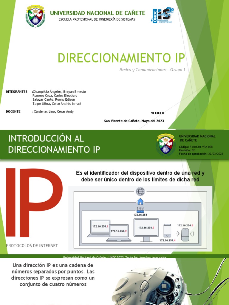 Direccionamiento Ip | PDF