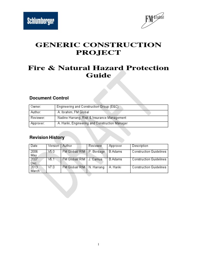 FM Global Prevention Guidelines V7.0 | PDF