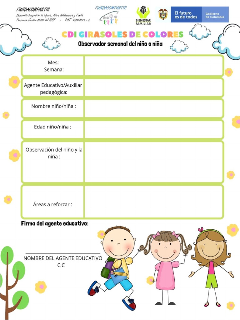 formato observador | PDF