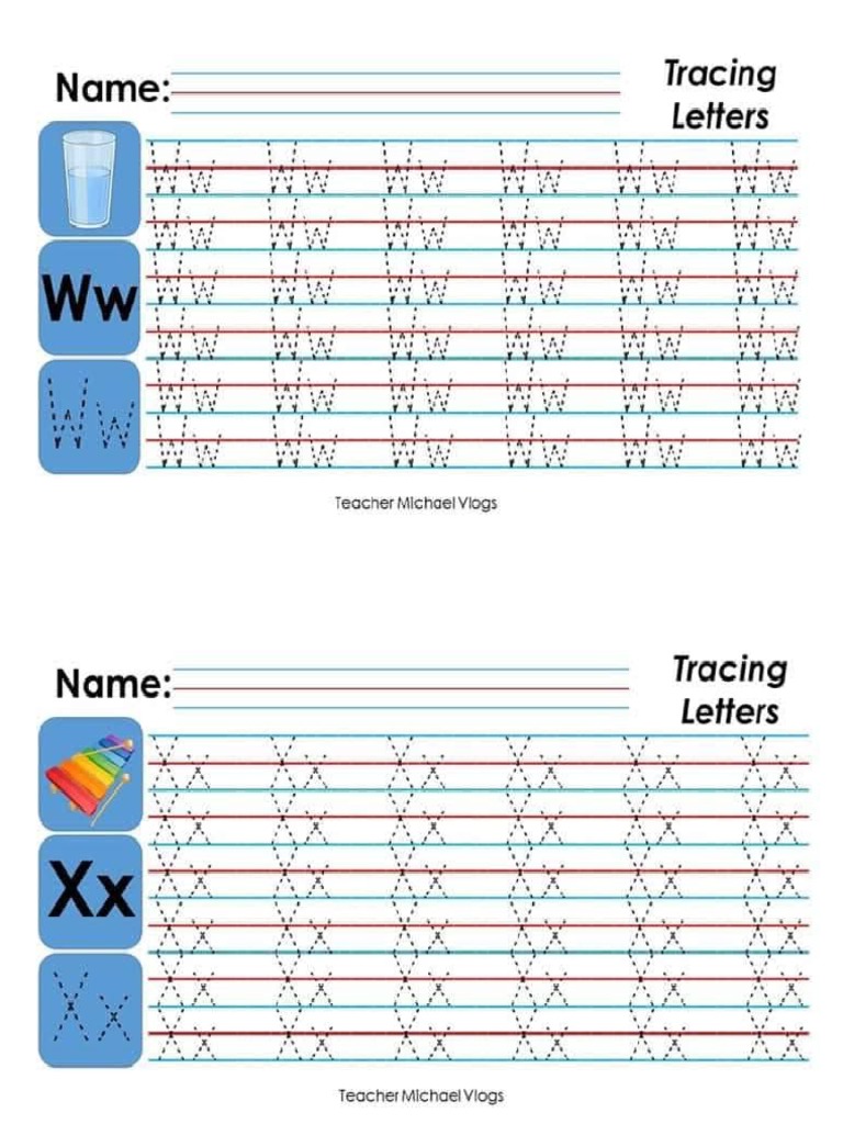 TRACING ALPHABET | PDF