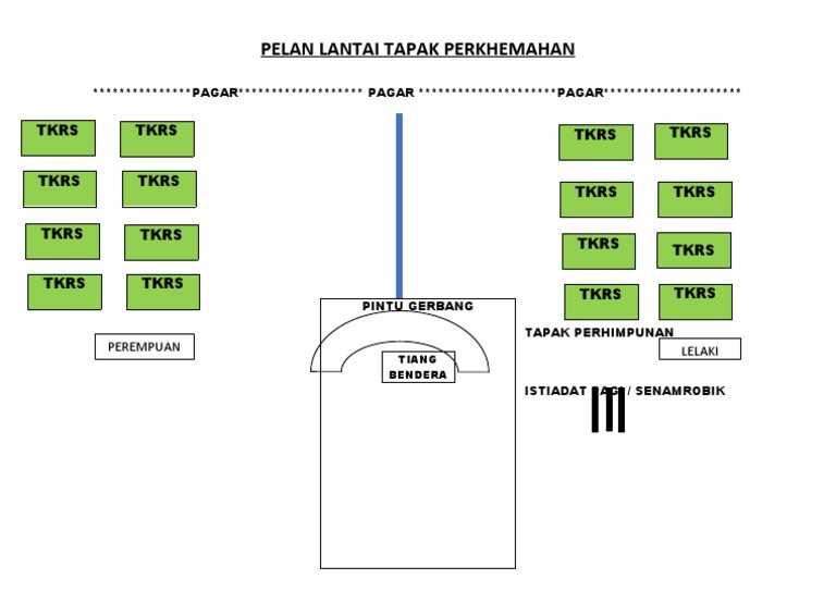 Pelan Lantai Tapak Perkhemahan 2023 | PDF