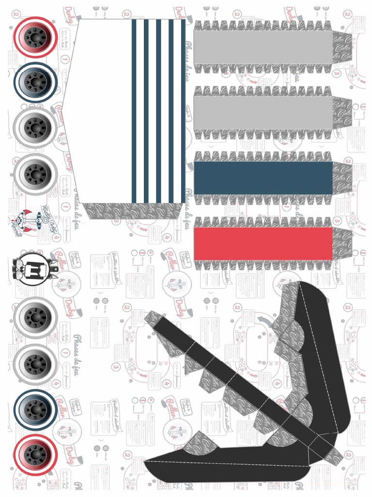 Papercraft Patins 2 | PDF