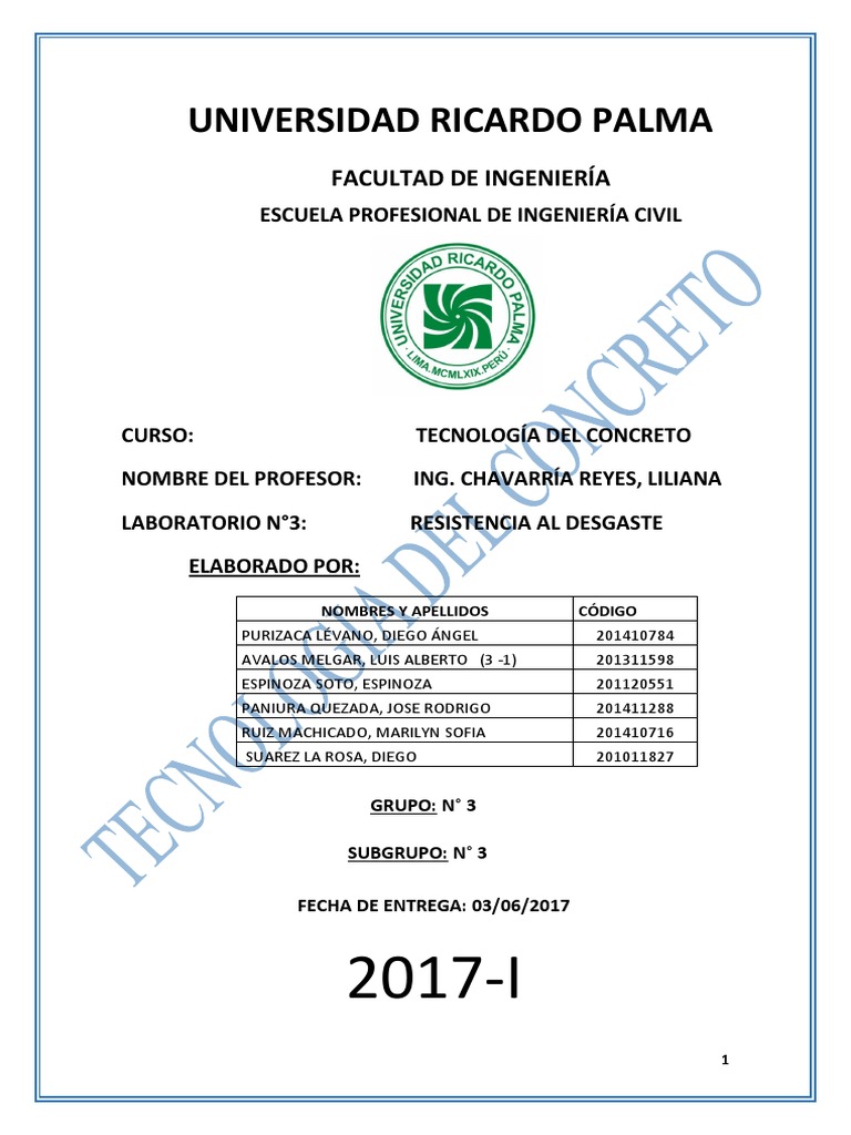Concreto - Resistencia Al Desgaste | PDF | Hormigón | Abrasivo
