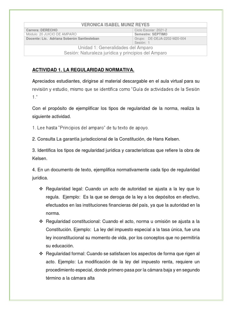 Tipos de Regularidad Normativa | PDF | Derecho