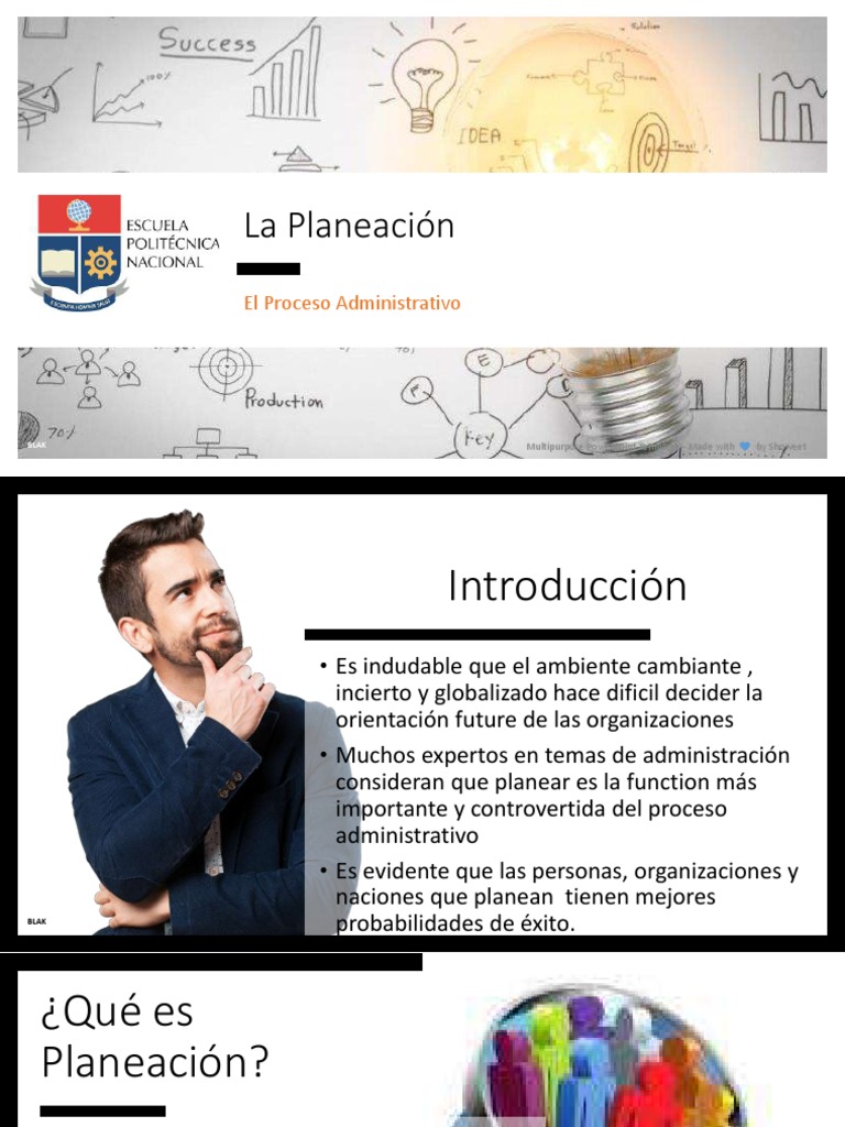 1.1 Fundamentos de La Planeación | PDF | Planificación | Business