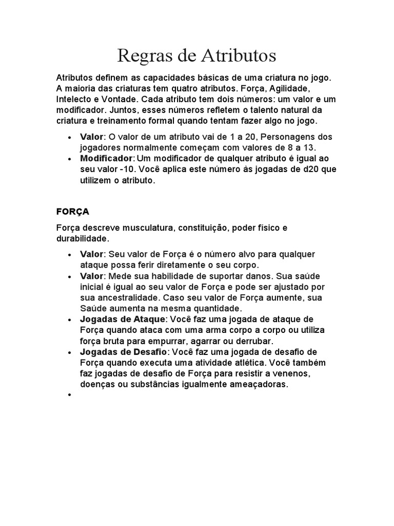 Shadow of The Demon Lord - Resumo de Regras | PDF