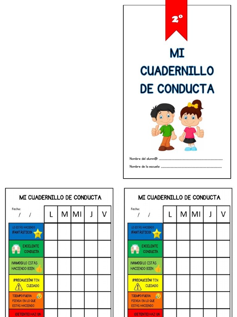 Cuadernillo de Conducta | PDF