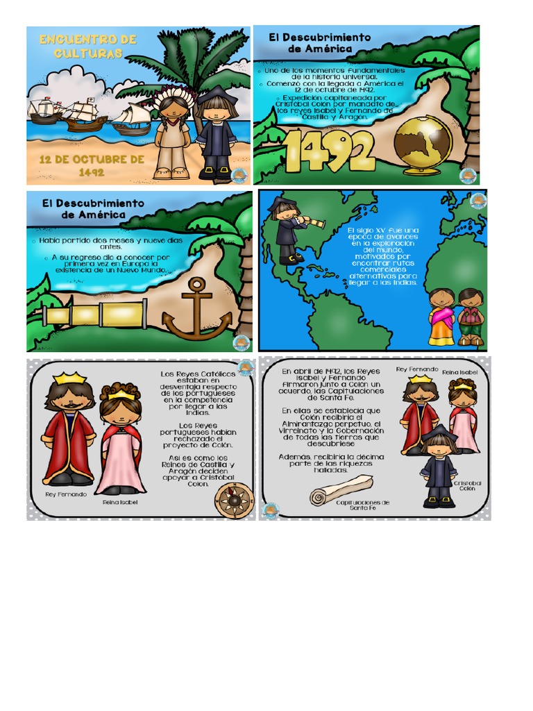 Descubrimiento de América - 4to | PDF