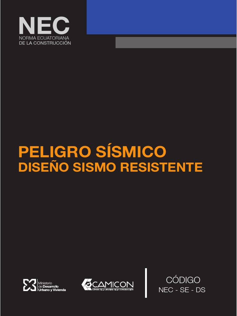 NEC SE DS Peligro Sísmico | PDF | Temblores | Rigidez