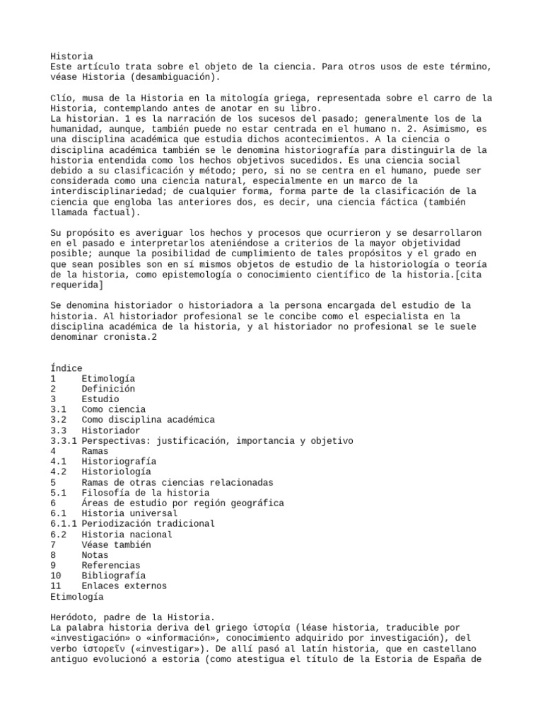 Historia Pdf