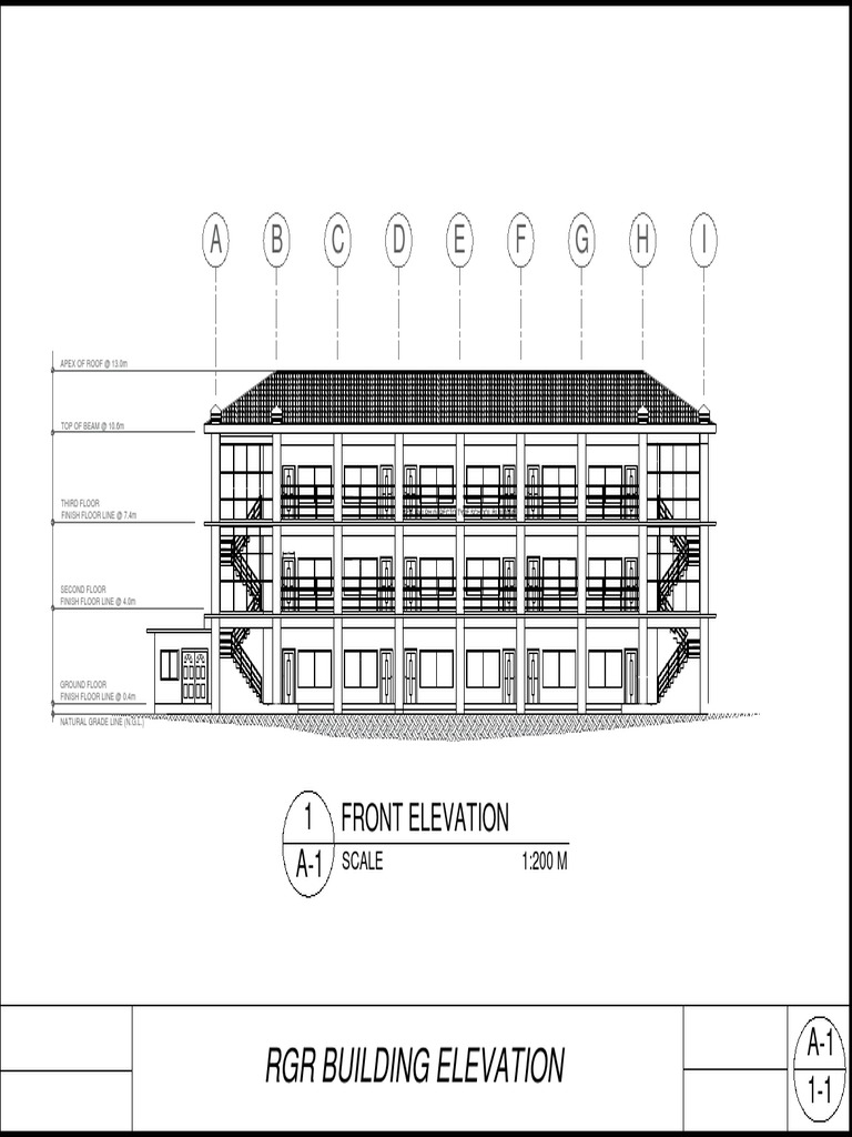Front and Right Side Elevation | PDF