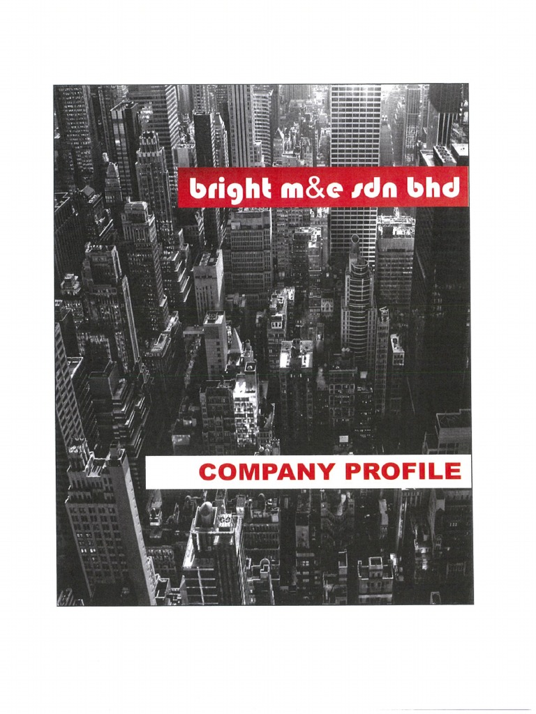 Company Profile - CWSP (Bright M&E SDN BHD) | PDF
