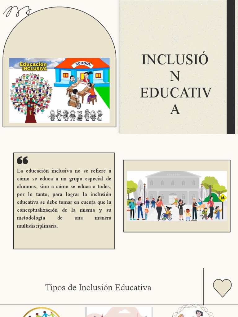 Inclusión Educativa: Conceptos y Estrategias | PDF | Inclusión ...
