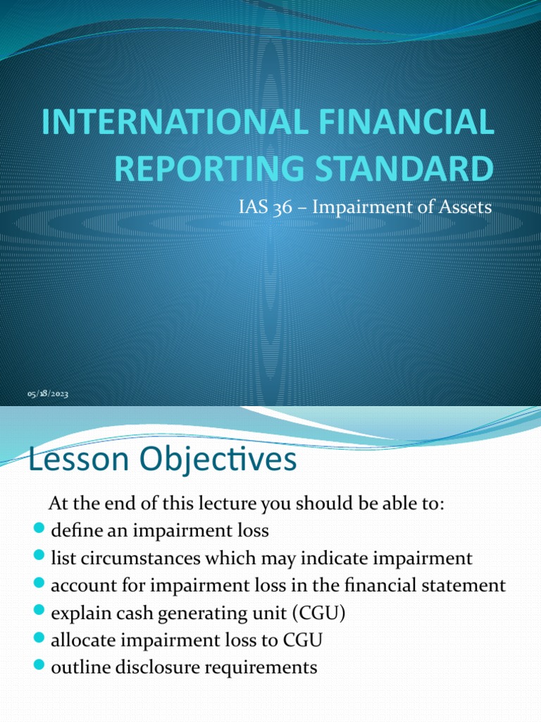 Acc201-Ias 36 Slides | PDF