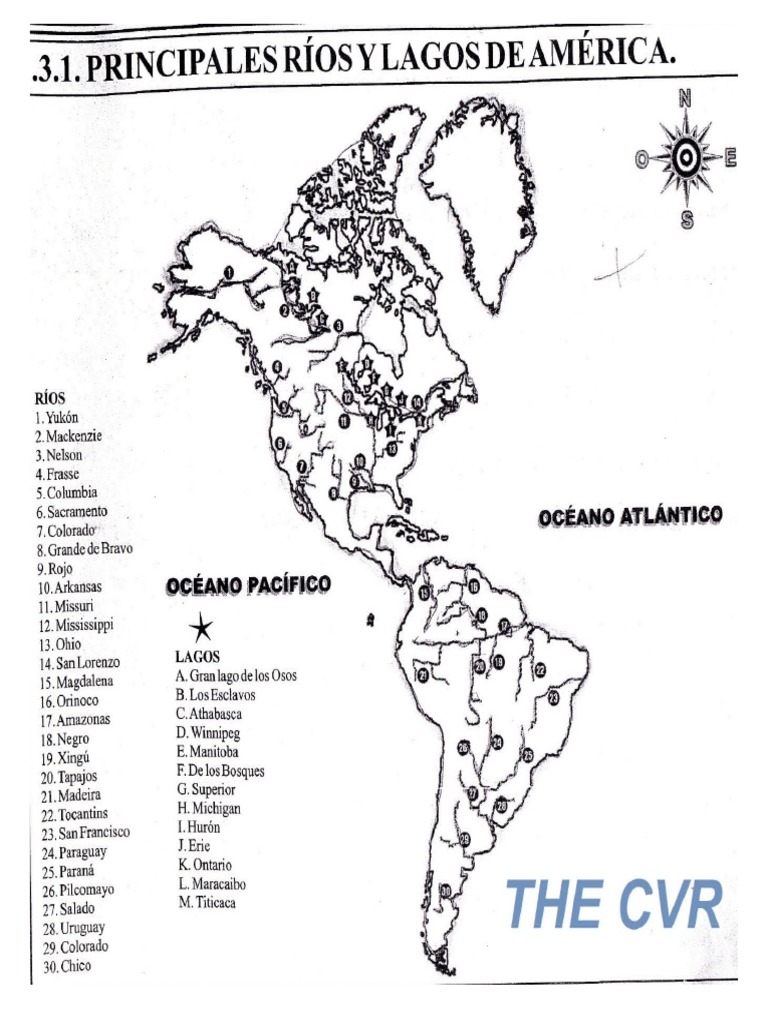 Principales Ríos De América