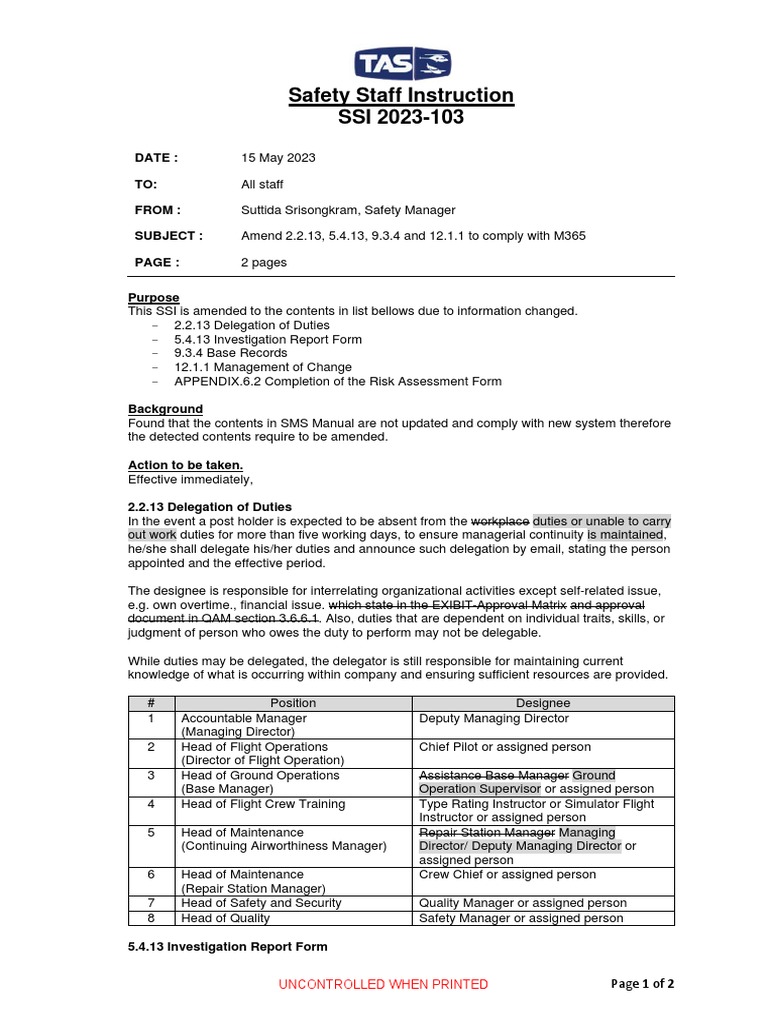 Ssi 2023 103 Amend 2213 5413 934 1211 And Appendix 62 Pdf 