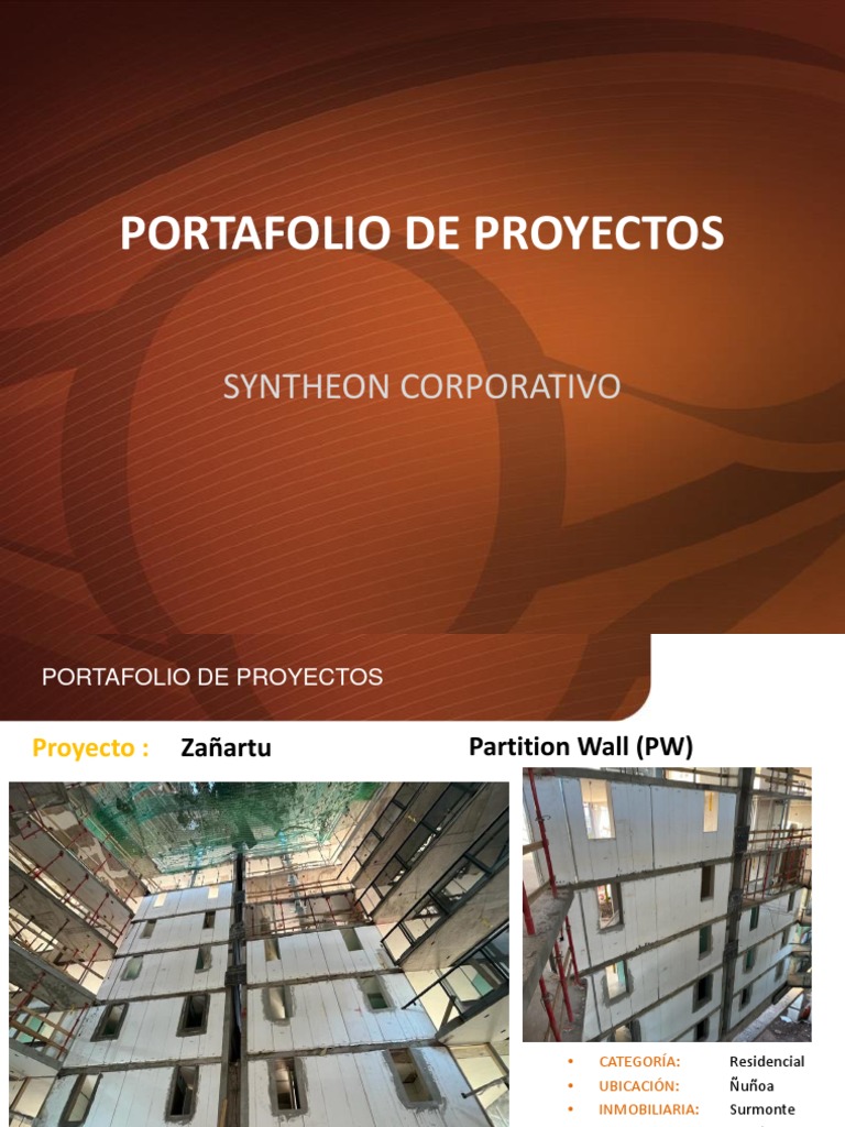SYNTHEON - Portafolio de Proyectos Chile y Las Américas. | PDF