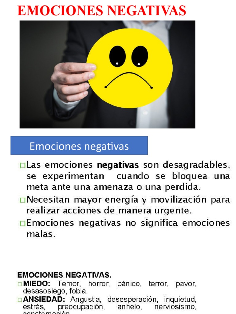 20 Ejemplos De Emociones Negativas ️ Tipos, Definición Y Análisis – SOVRNY