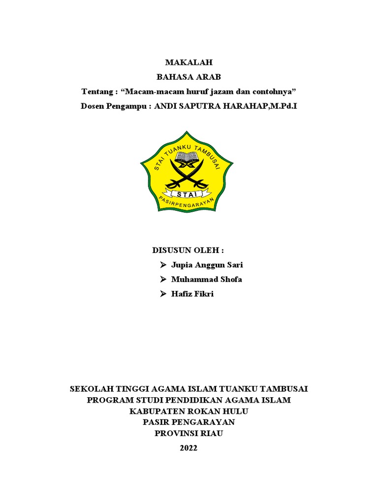 Macam-Huruf Jazam | PDF