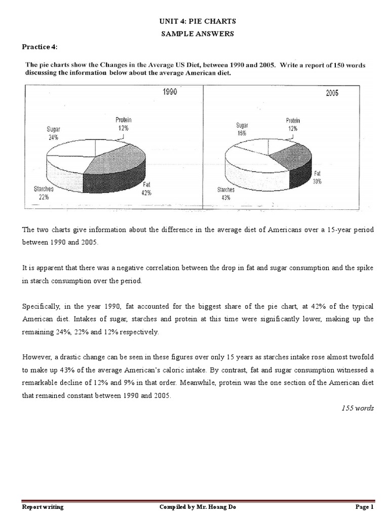 Sample Report Unit 4 Pie | PDF