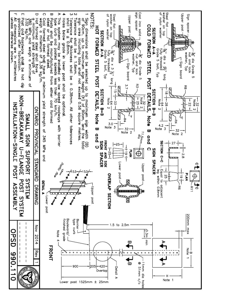 OPSD 990.110 Rev#1 Nov2014 | PDF