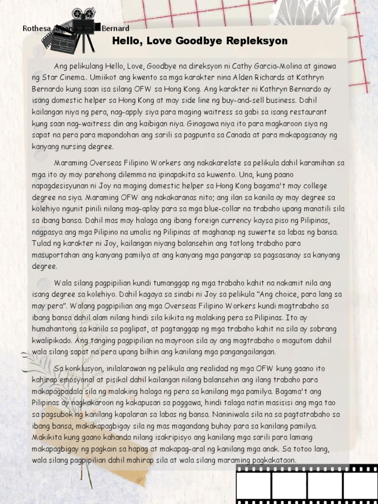 Hello Love Goodbye | PDF